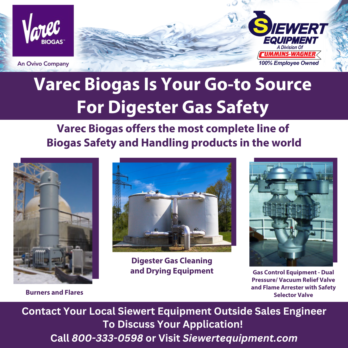 Varec Biogas Safety and Handling | Siewert Equipment NY