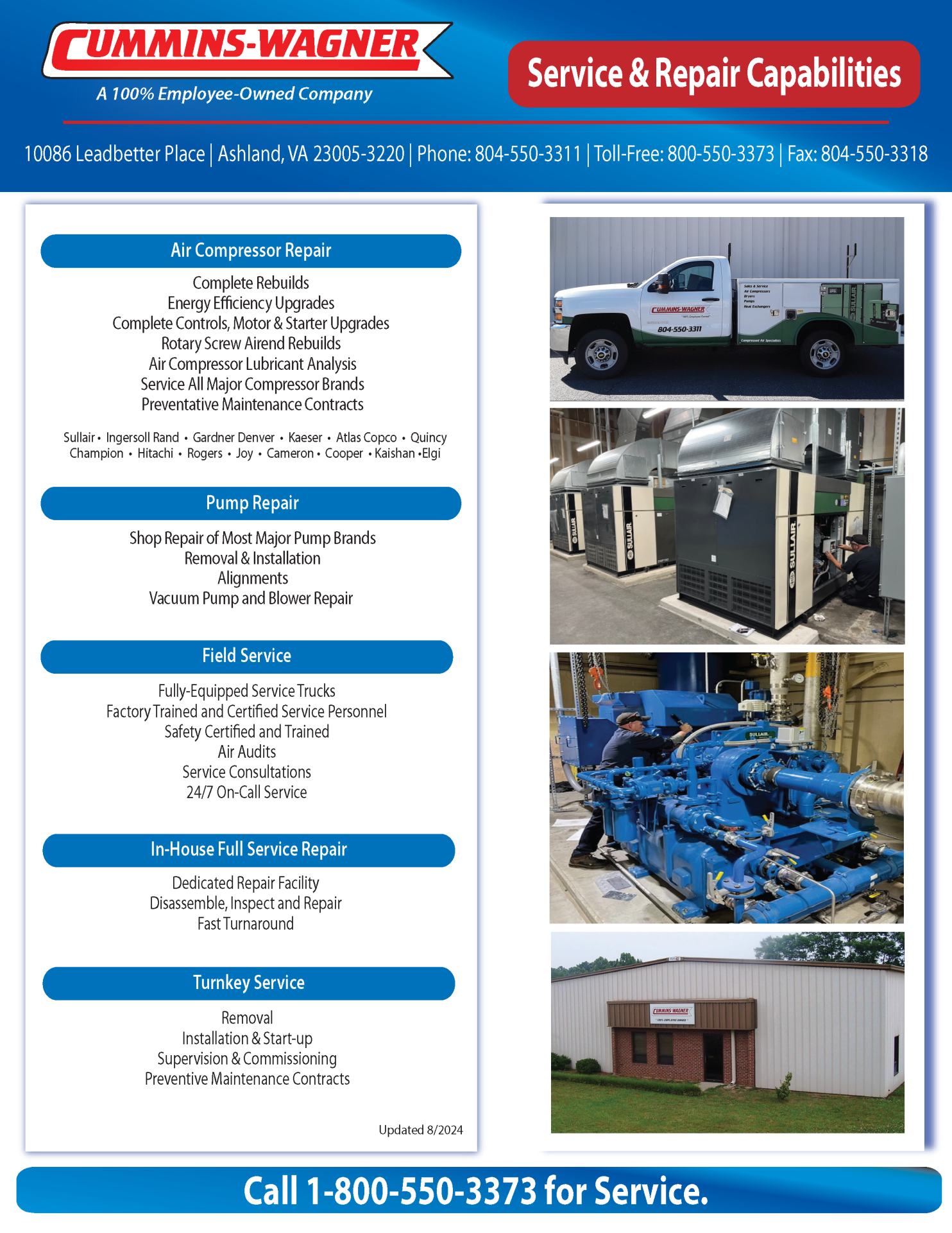 Product Line Cards | Cummins-Wagner | MD, PA, DE, VA, NY, NE